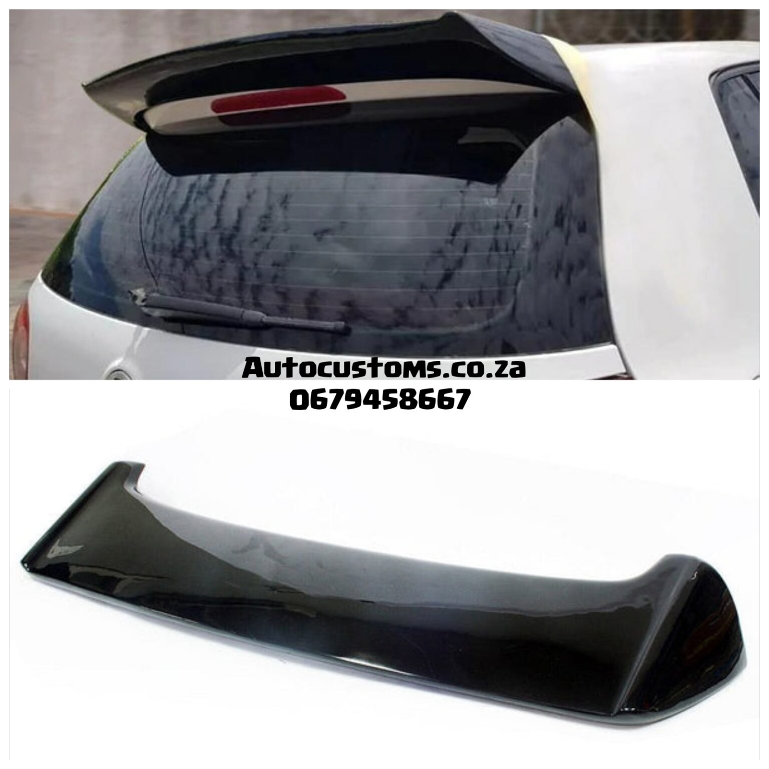VW Golf 5 / MK5 Osir Rear Spoiler - Auto Customs