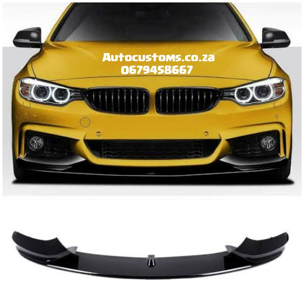 BMW F32 / F33 / F36 4 Series M Sport Front Bumper Lip With Splitters ...