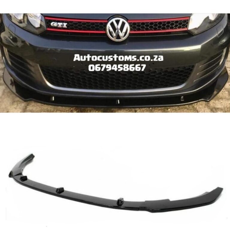 VW Golf 6 / MK6 Maxton Front Bumper Lip - Auto Customs