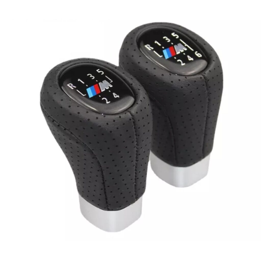 BMW M4 Style Leather Gear Shift Knobs - Auto Customs