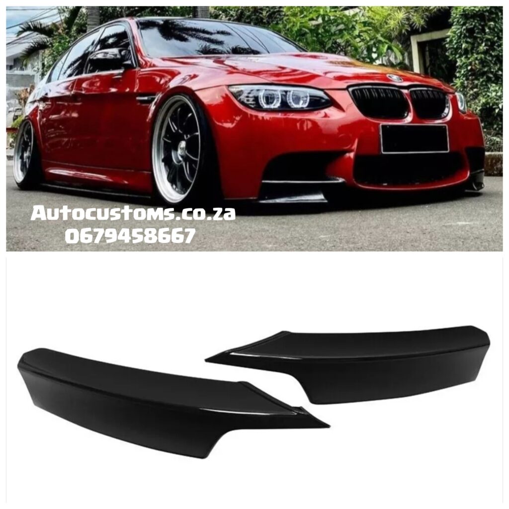 BMW F30 3 Series M Sport Front Bumper Splitters - Auto Customs