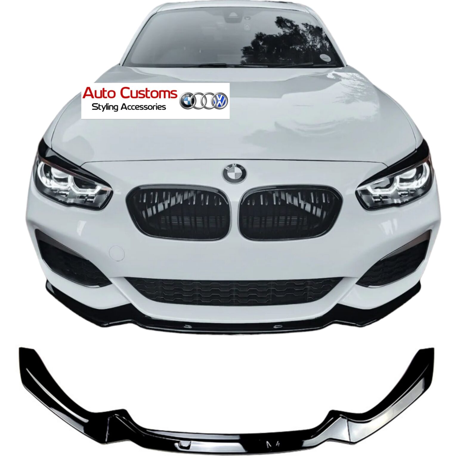 BMW F20 / F21 1 Series FACELIFT M Sport Lip - Auto Customs