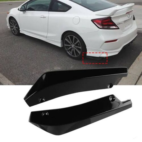 Universal Rear Bumper Splitters / Canards - Auto Customs