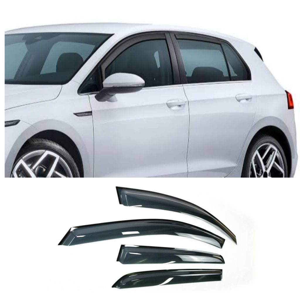 VW Golf 8 / MK8 Window Deflectors - Auto Customs